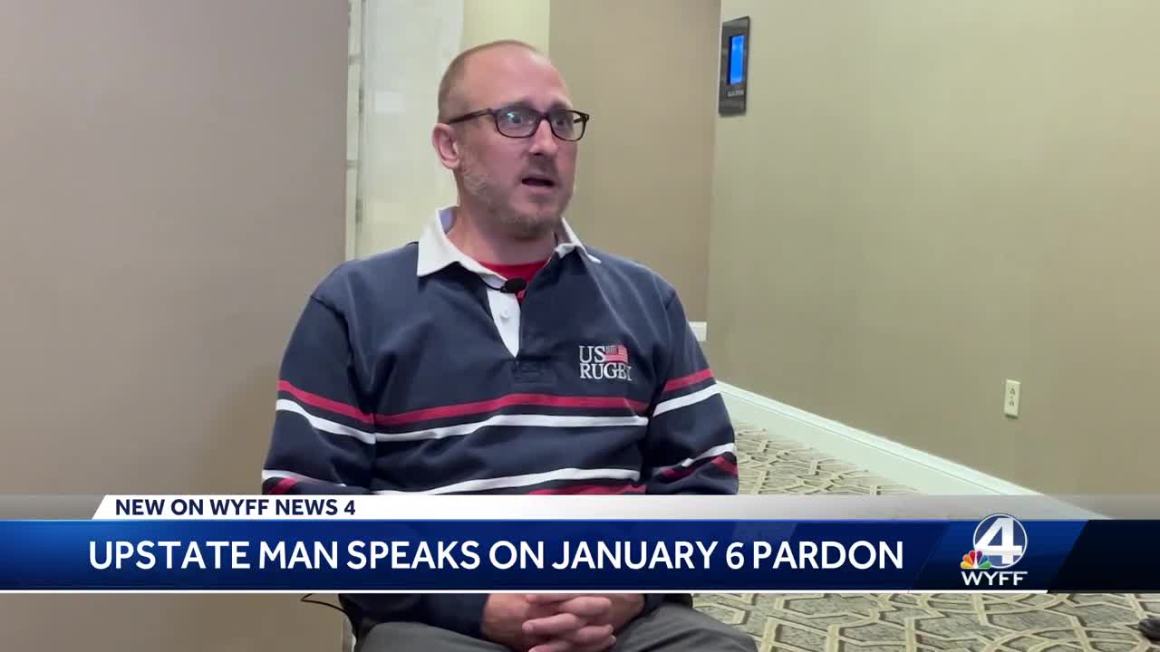 Upstate man speaks on January 6 pardon