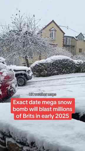 Mega Snow to Blast Millions of Brits in Early 2025