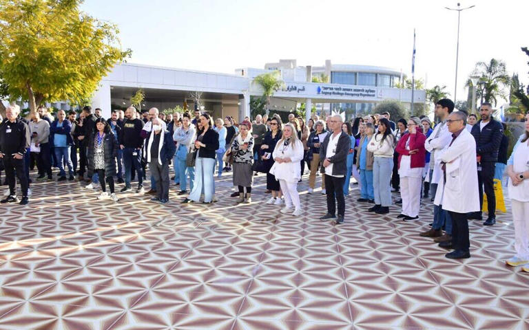 Staff rally at Galilee Medical Center in call to end violence against ...