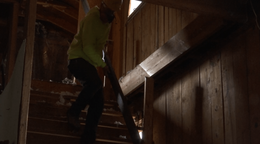 Deconstruction begins on historic Conway building