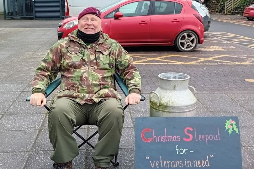 Former serviceman raises more than £2,500 for veterans' charity after ...