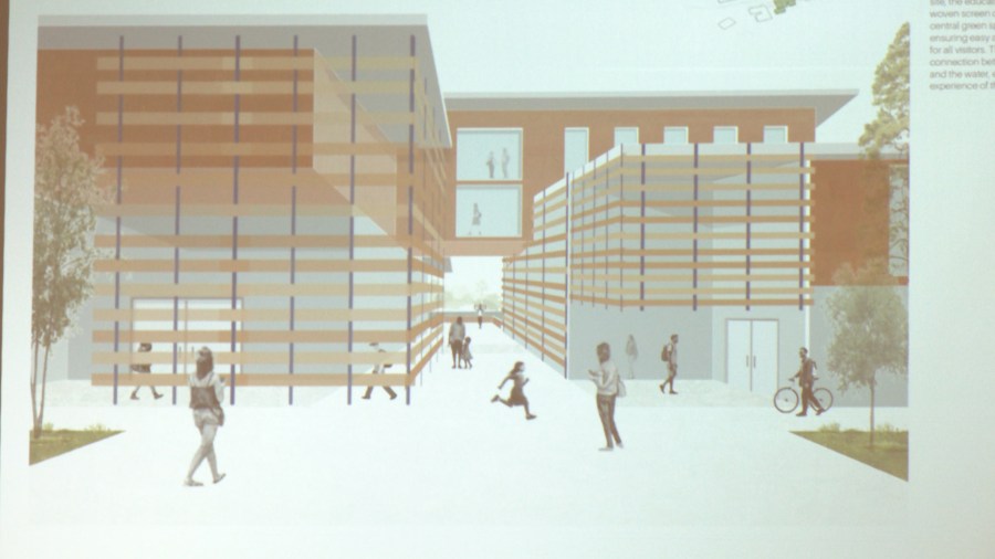 Clemson students present ideas for site of former Georgetown paper mill