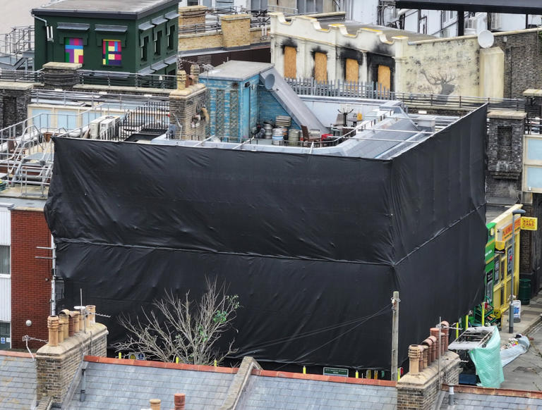 Devastating EastEnders pictures confirm sad death in Queen Vic fire