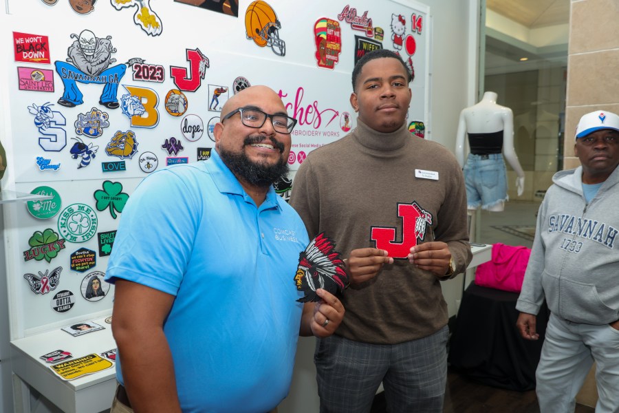 GALLERY: Patches Custom Embroidery Works hosts ribbon cutting