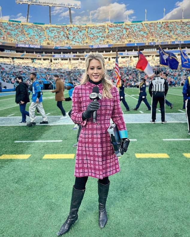 NFL sideline reporter Jen Hale bravely opens up on her heart diagnosis ...
