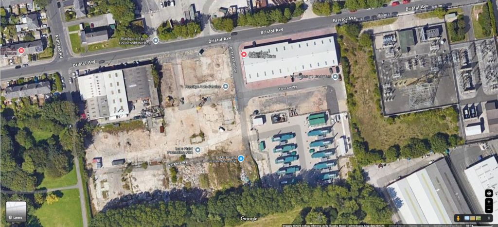 Former TVR Sports Car Factory Demolished