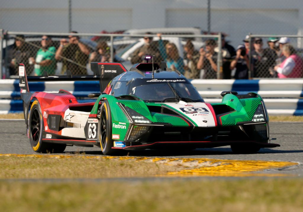 Lamborghini's Early GTP Exit from the Rolex 24 Sets Up an Uphill Battle
