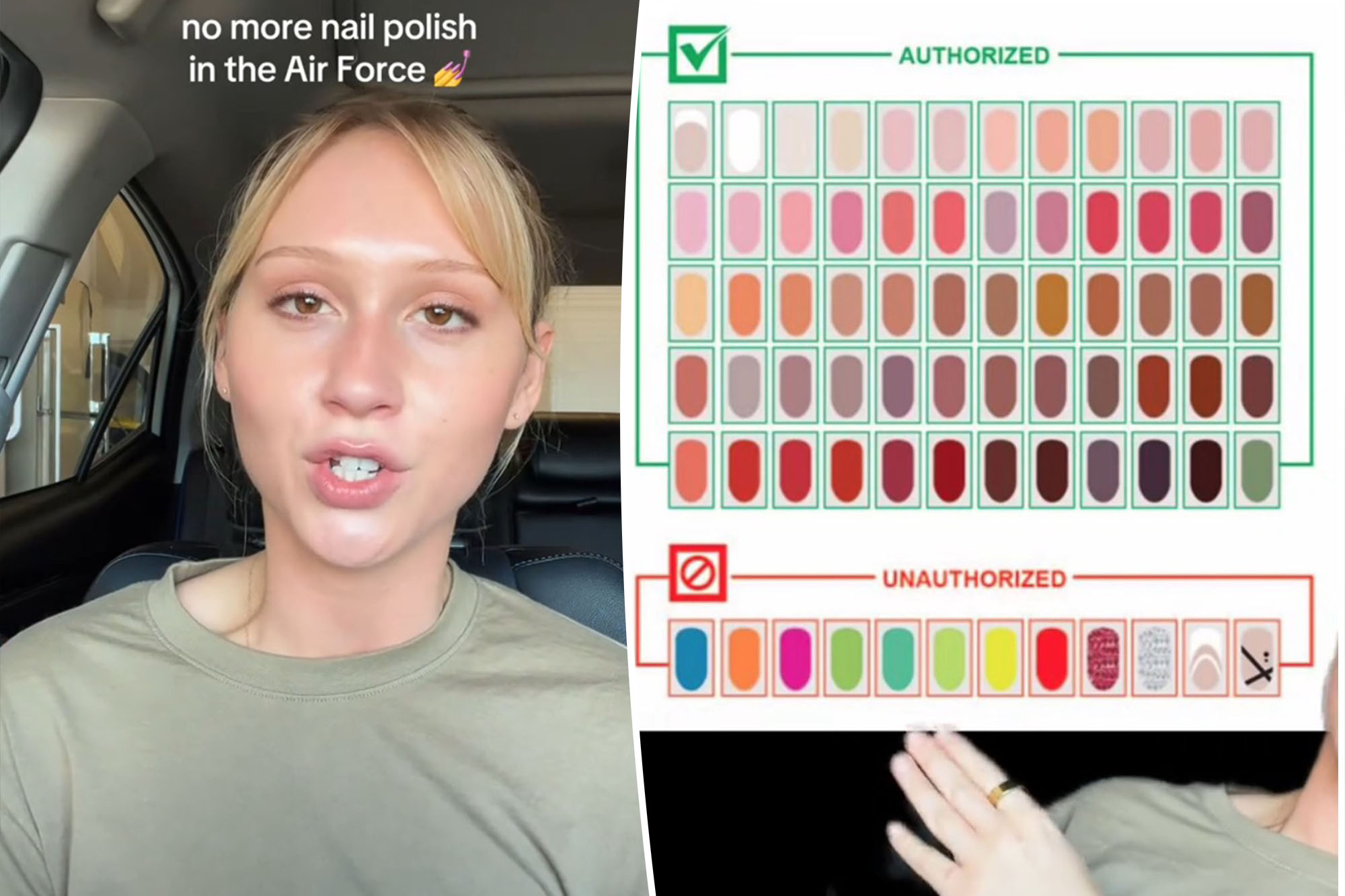 Military women are ‘not happy’ about new nail polish regulations ...
