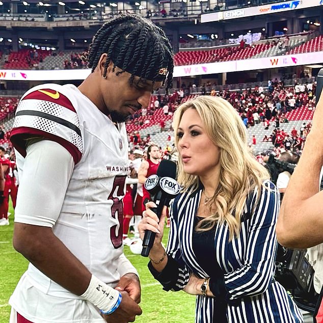 NFL sideline reporter Jen Hale bravely opens up on her heart diagnosis ...