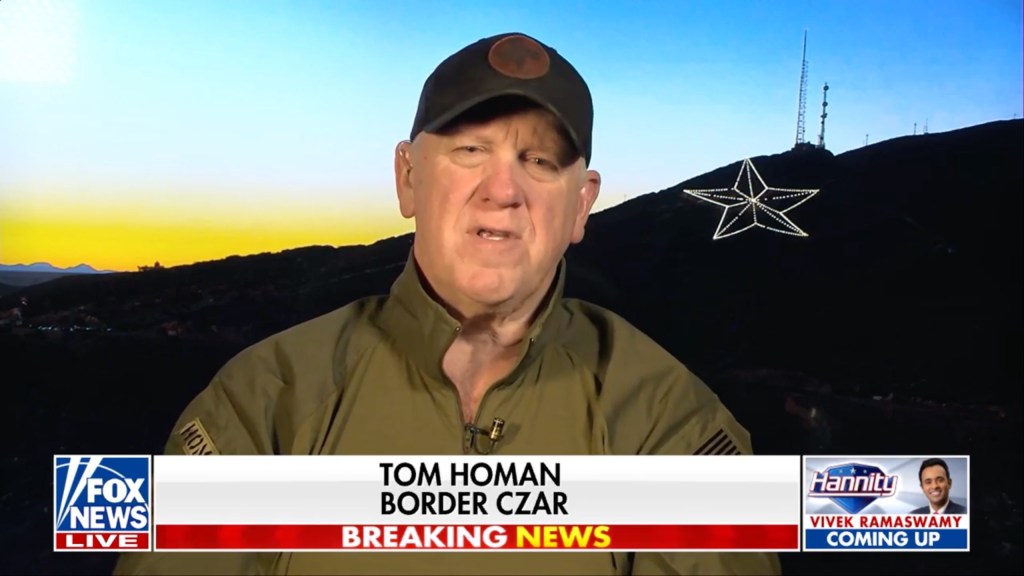 Border czar Tom Homan threatens to ‘seek prosecution’ after NJ Gov ...