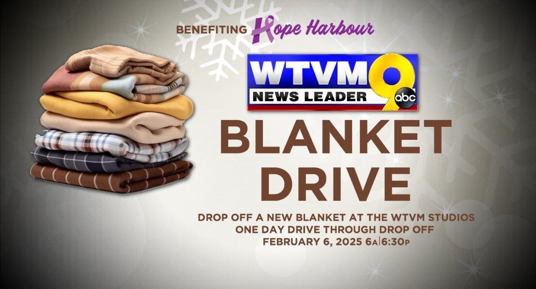 WTVM Blanket Drive: Live interview with Hope Harbour marketing manager ...