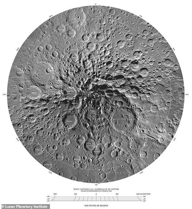 NASA probe snaps spectacular images of the moon's Grand Canyon