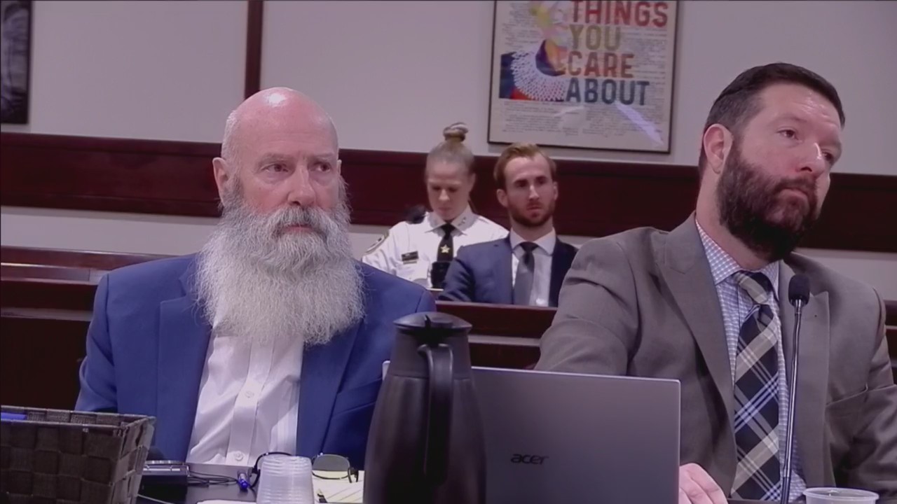 Opening statements begin in dog park murder trial.