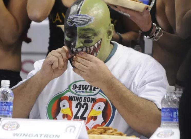 Eagles are back in the Super Bowl, but where's the Wing Bowl spectacle?