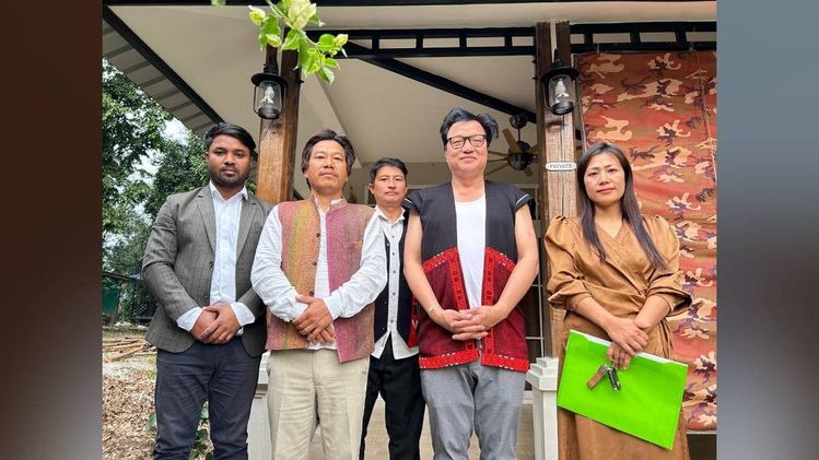 Mrs Arunachal 2025 2nd runner-up Gena Borang Perme launches Mrs Siang ...