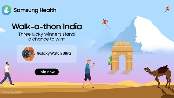 Samsung launches Walk-a-thon India challenge: Heres how to win a Galaxy ...