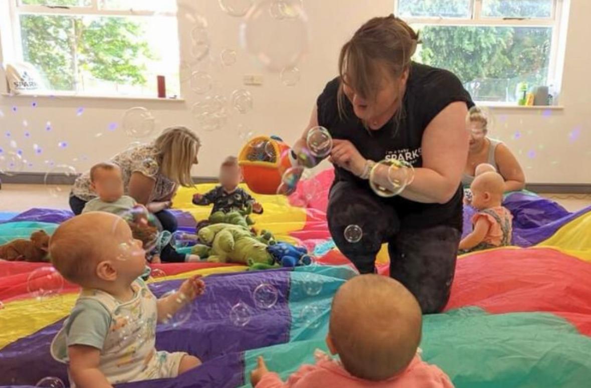 Rising star nomination for mum behind Mansfield sensory classes