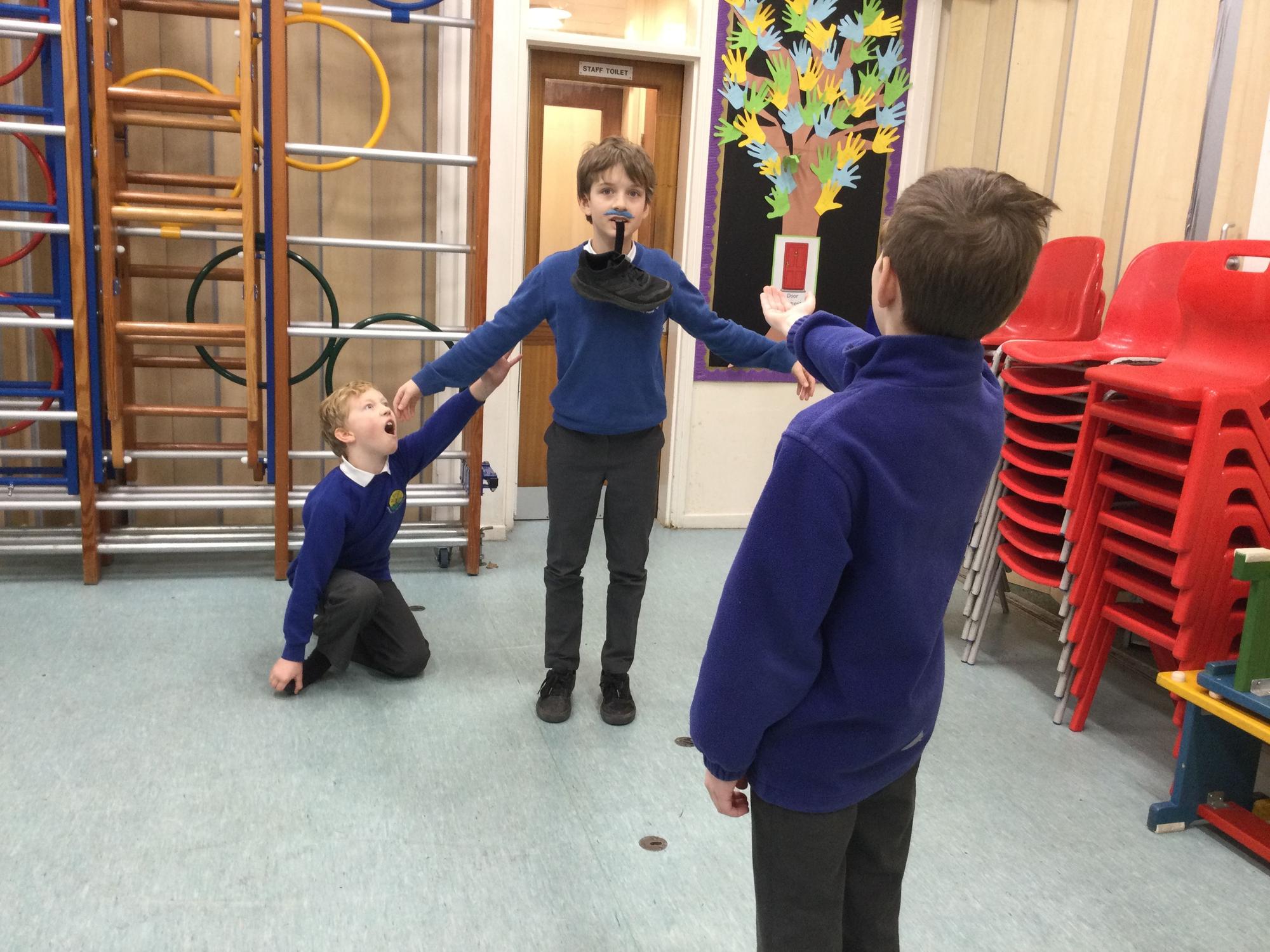Amberley CE Primary School drama workshop experience