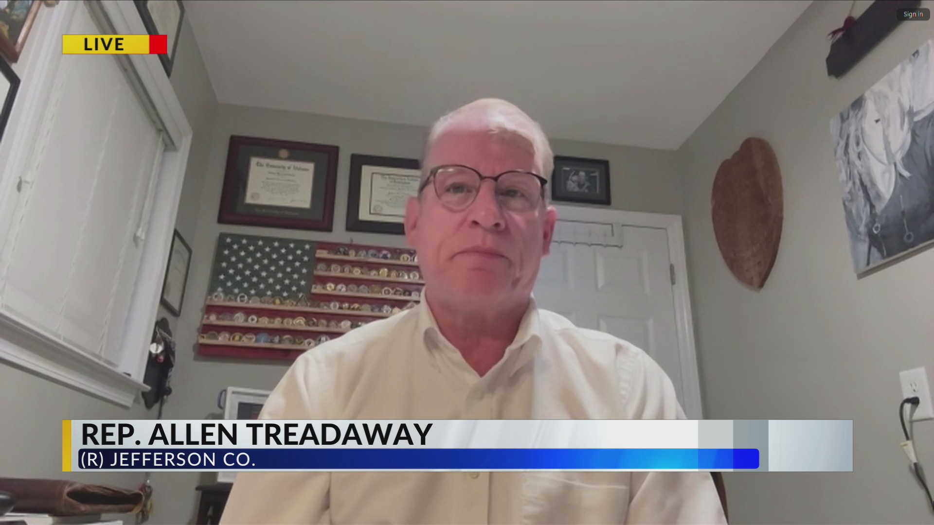 Jefferson County Rep. Allen Treadaway on top legislative issues