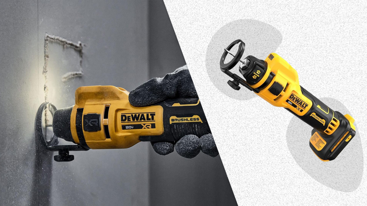 DeWalt's Powerful 20V Drywall Cutter That Delivers 'Perfect Results ...