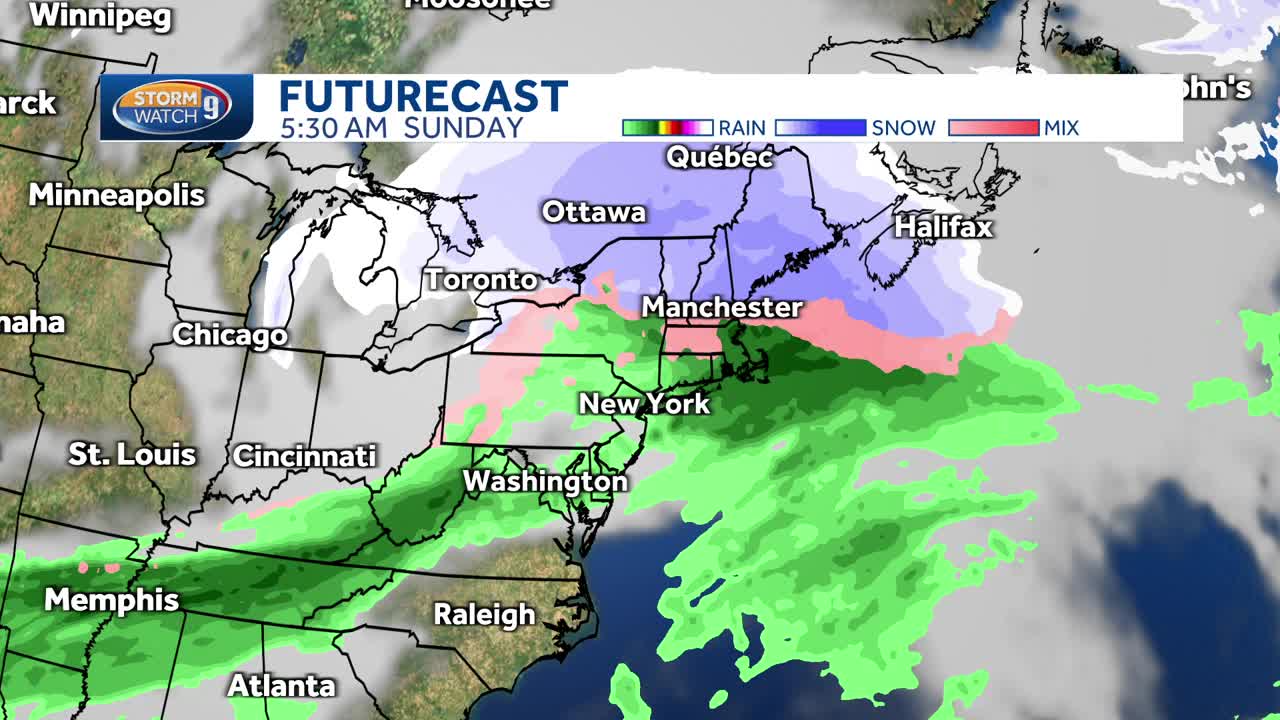 Tracking multiple snow chances for New Hampshire