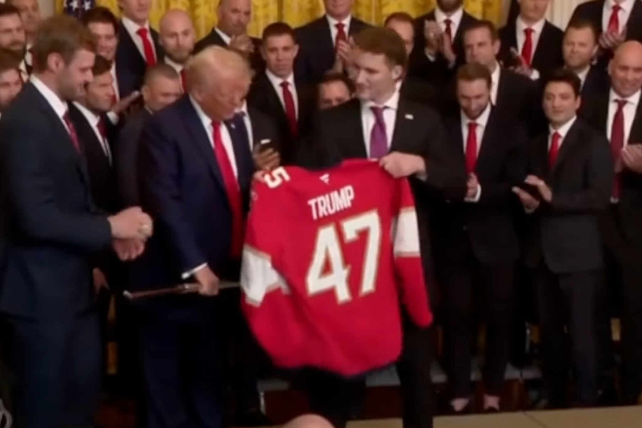 President Trump Honors Stanley Cup Champion Florida Panthers At White House