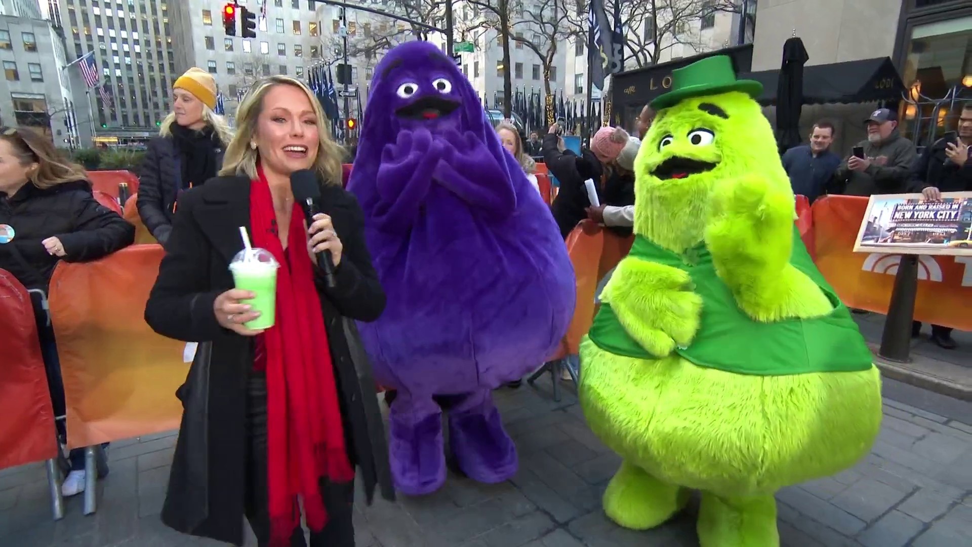 Uncle O'Grimacey back with return of Shamrock Shake