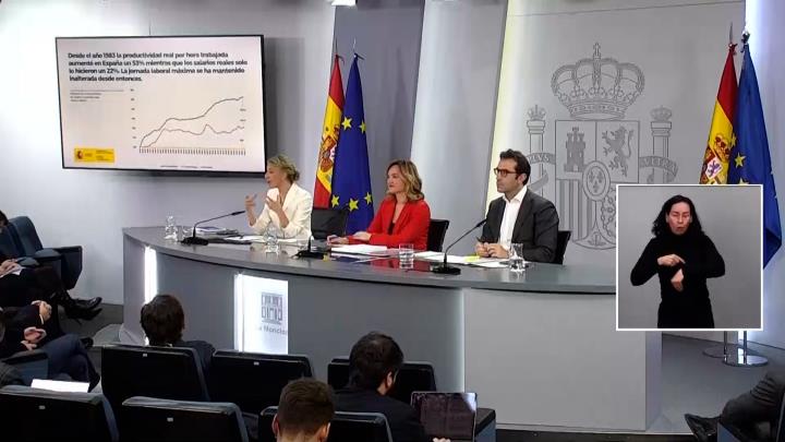 El Gobierno aprueba el anteproyecto de ley para rebajar la jornada a 37 ...