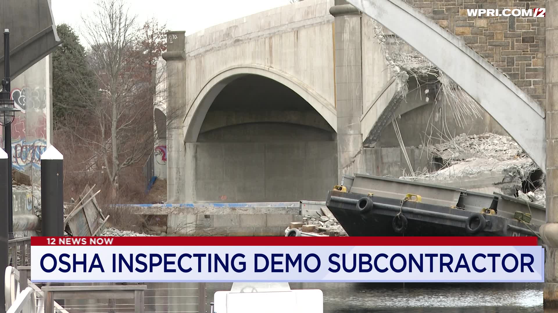 12 News Now: OSHA inspecting Washington Bridge demolition