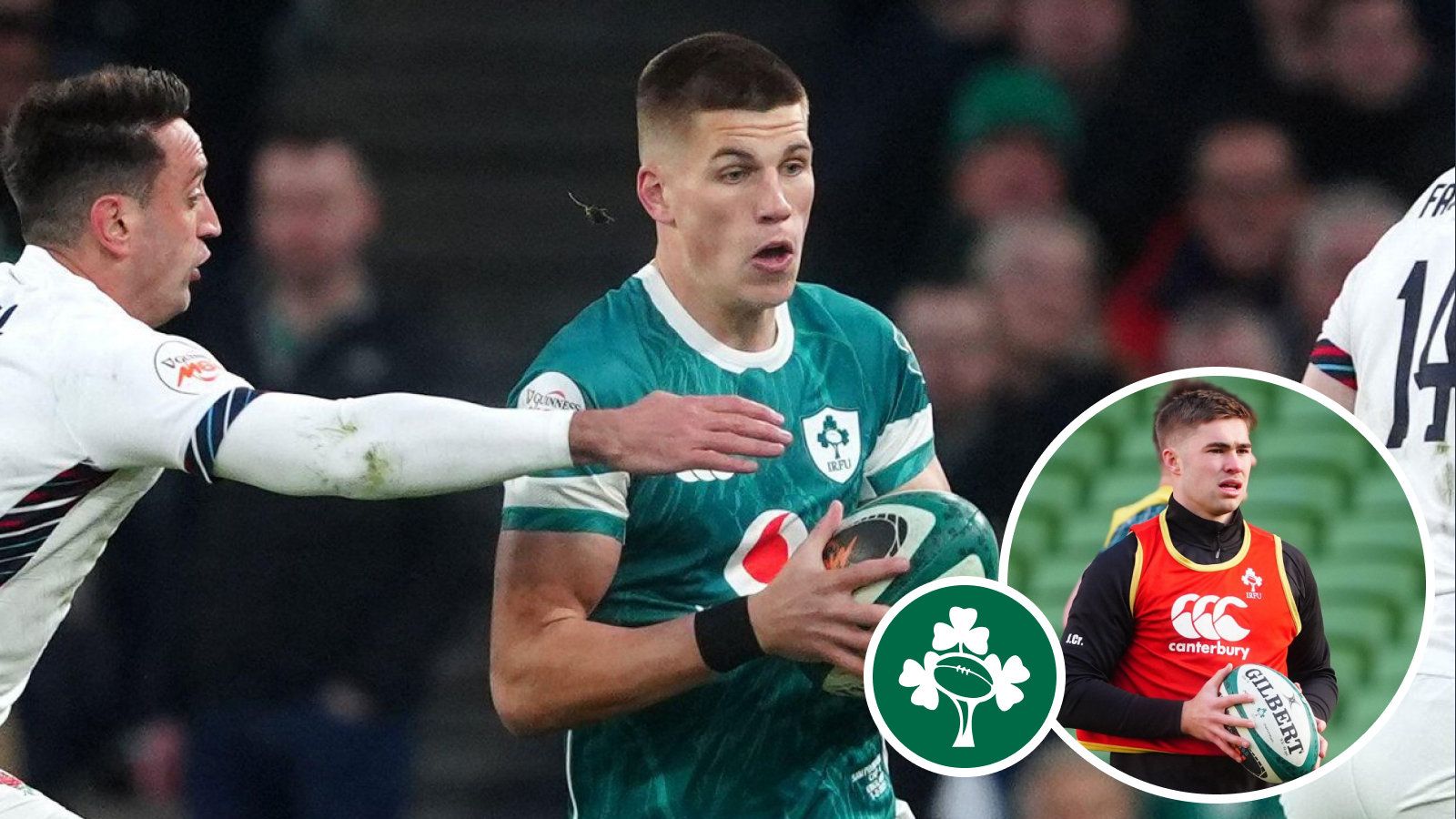 Sam Prendergast’s blunt verdict on his rivalry with Jack Crowley for ...