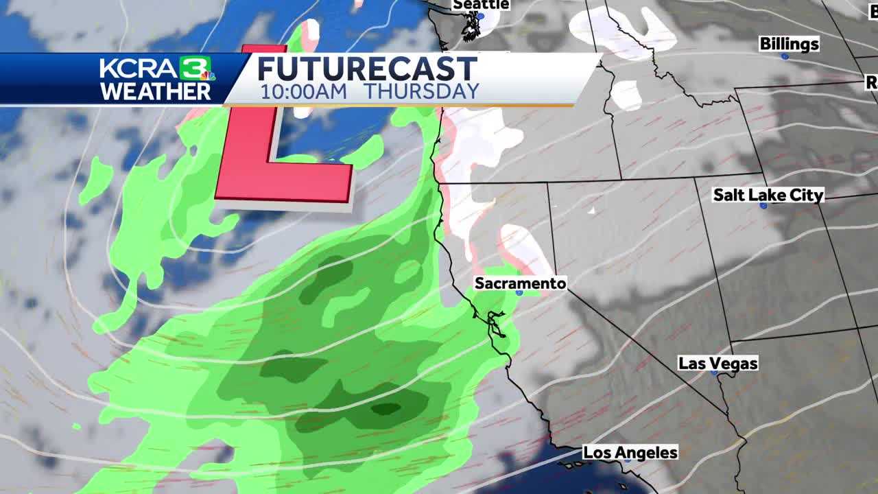 MAPS: Track Doppler radar and traffic during California rain, snow