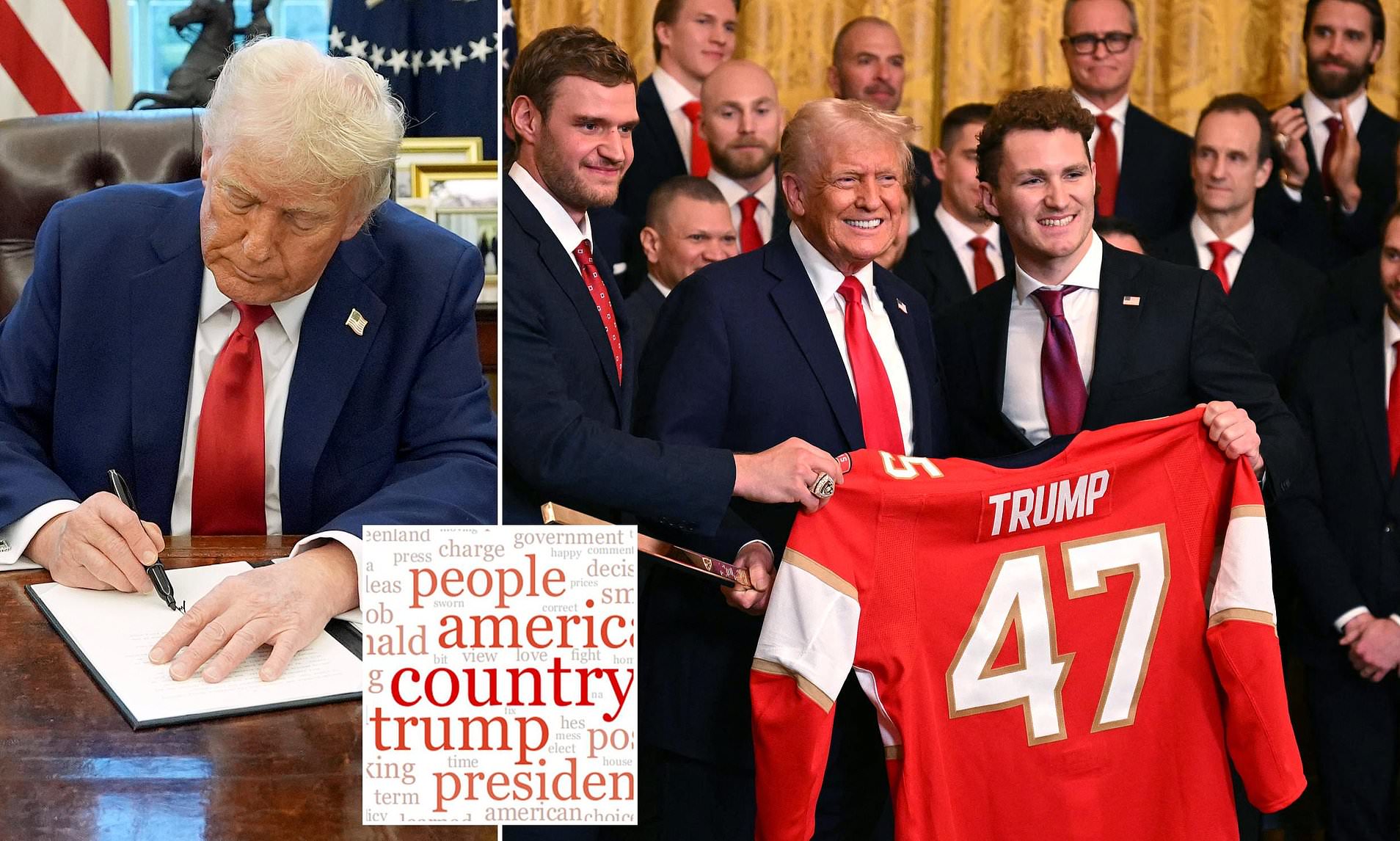 Trump is at his most popular after whirlwind start to second term