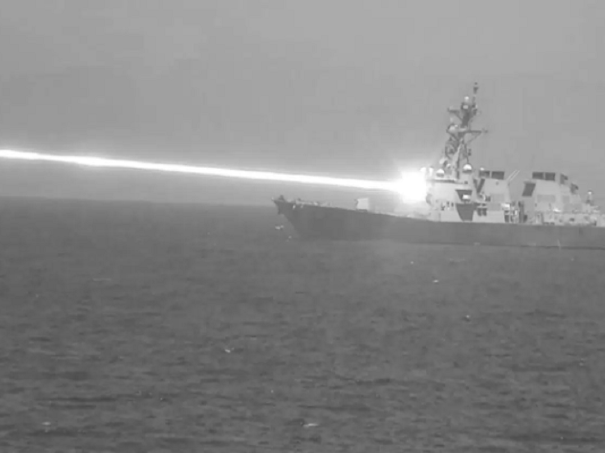 Picture of US Navy's laser weapon 'Helios' surfaces. Here's all about it