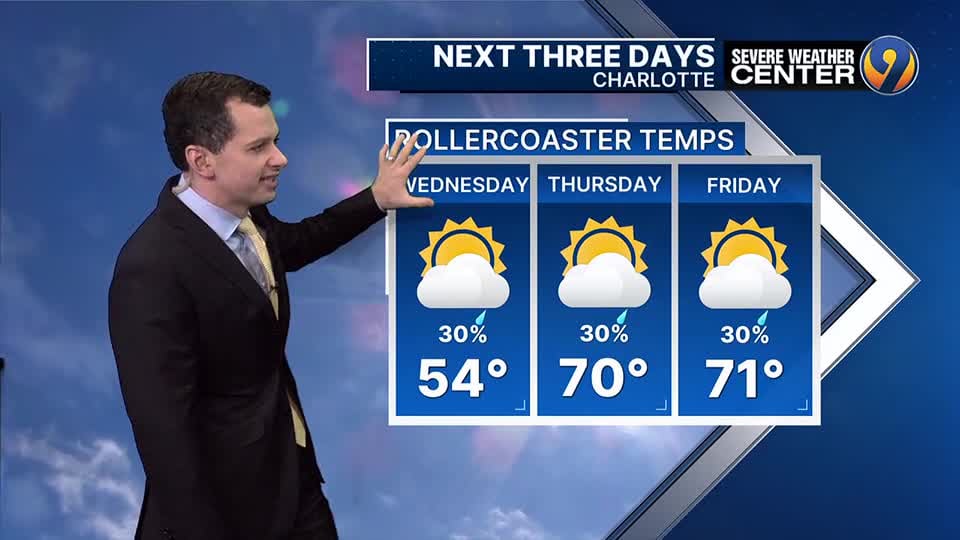 Tuesday afternoon forecast update with Meteorologist Joe Puma