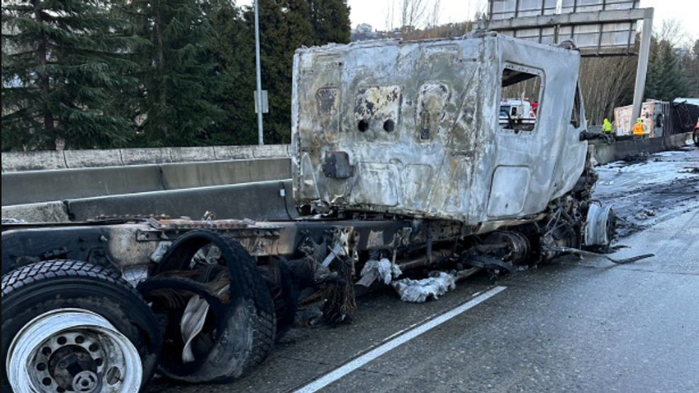 Crashes amid icy conditions close I-405, jam traffic from Tukwila to ...
