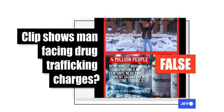 Videos misidentify dancer as person arrested in Canada fentanyl case