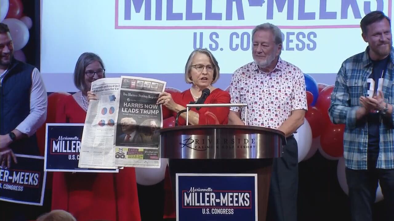 Rep. Miller-Meeks joins Trump lawsuit over Iowa Poll