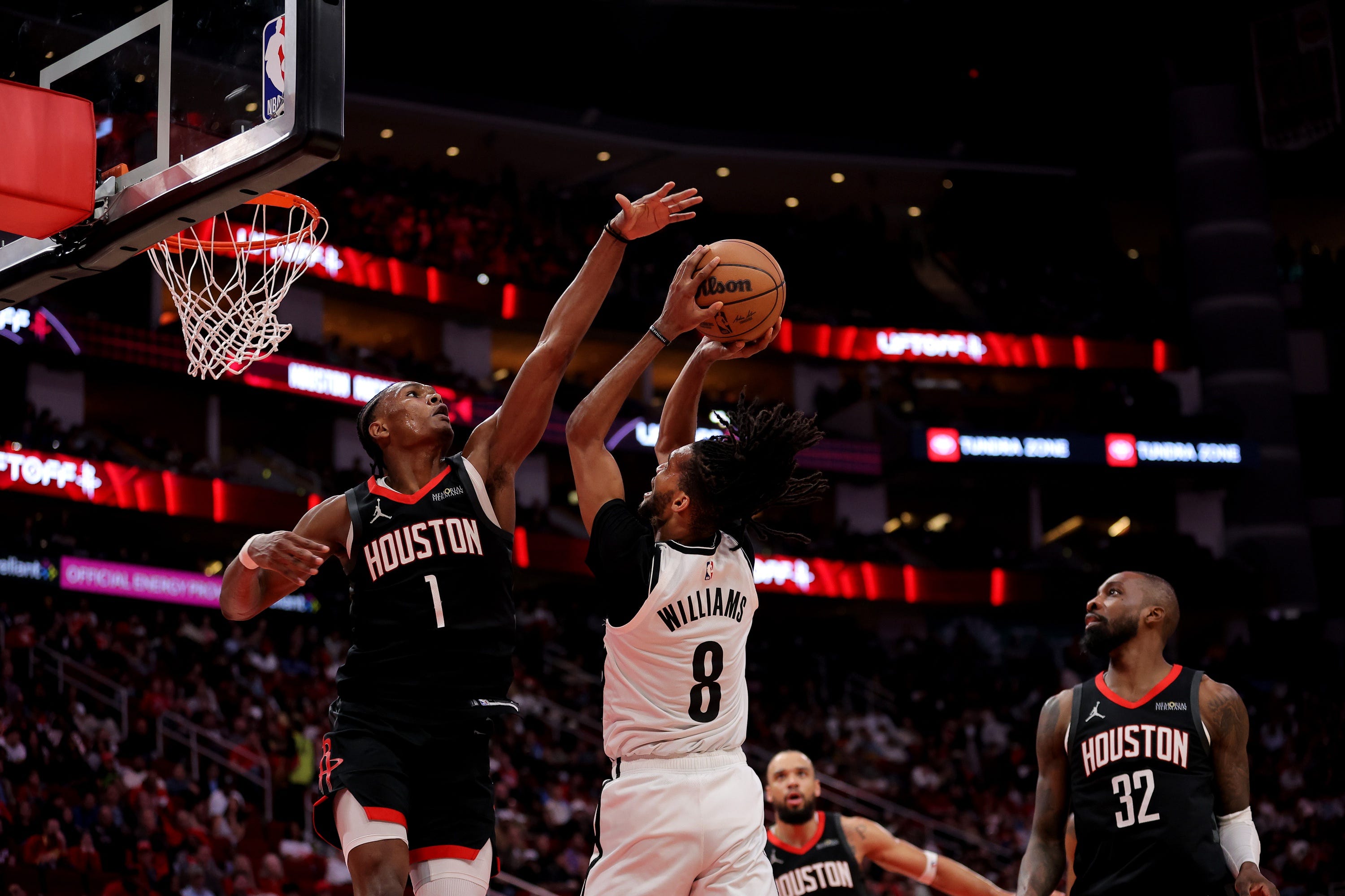 Budding Rockets star Amen Thompson earns NBA Defensive Player of the ...