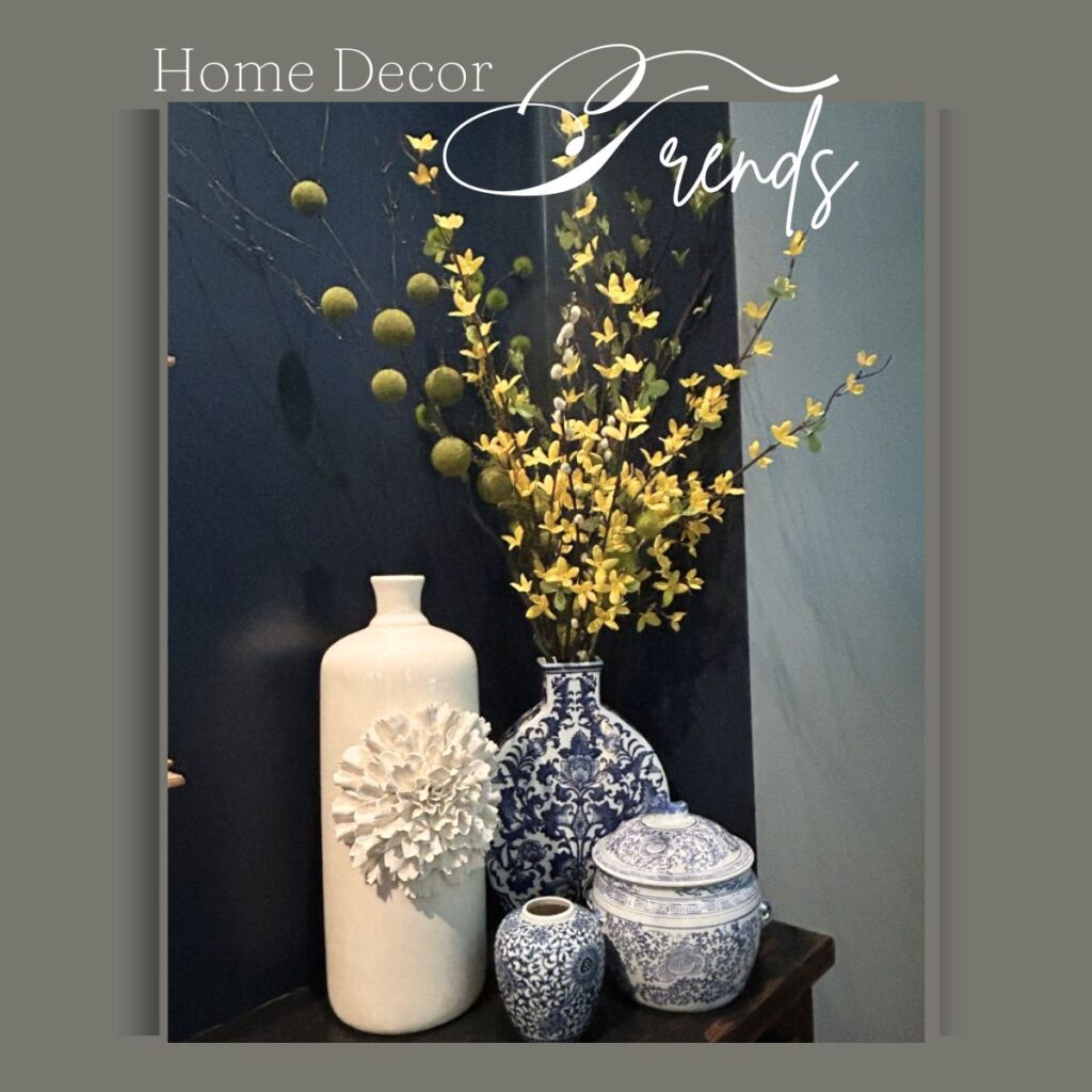 Yellow and blue spring decor – a timeless trend