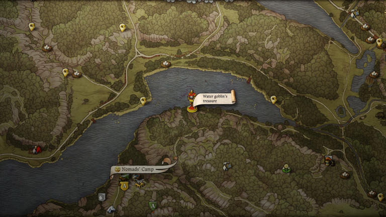 Drowner's Map solution in Kingdom Come: Deliverance 2