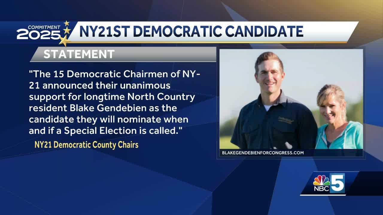 NY District 21 Democratic chairs select Blake Gendebien as special ...