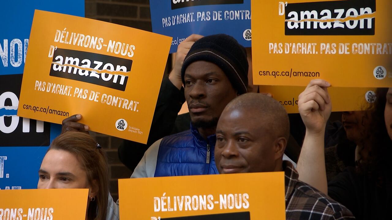 Quebec union calls for Amazon boycott, plans legal action after closures