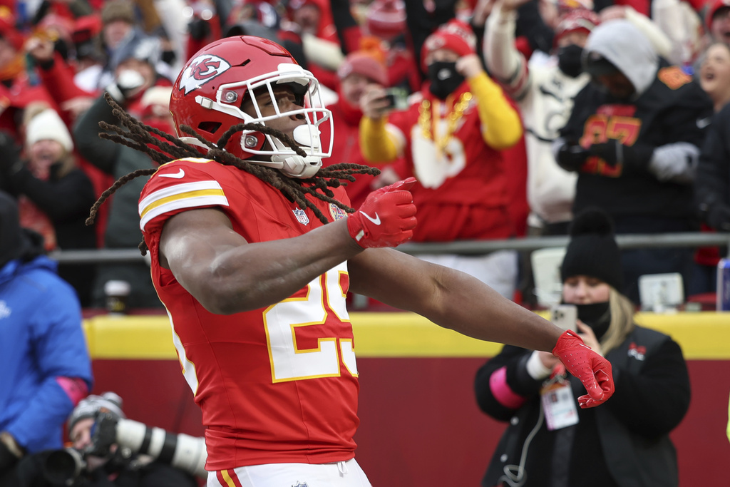 Chiefs running back Kareem Hunt's approach to second chances has led to ...