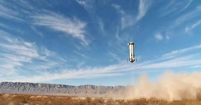 Blue Origin successfully launches rocket from West Texas