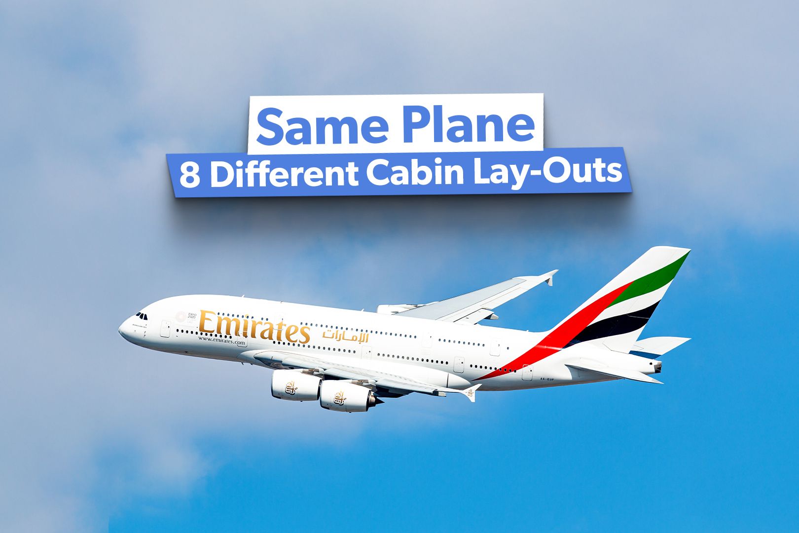 Emirates' 8 Different Airbus A380-800 Configurations: What's Inside?