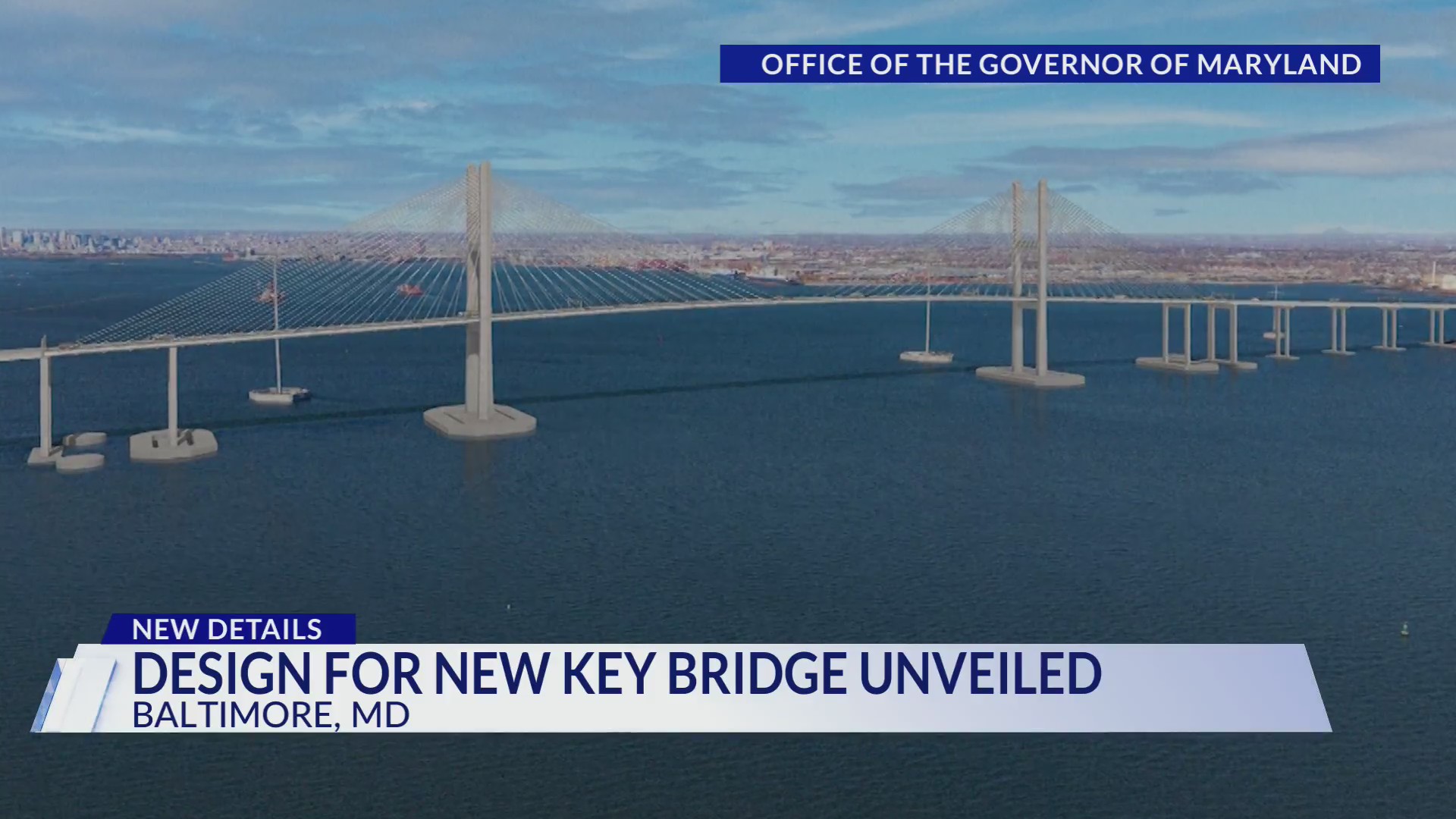 PHOTOS: New design unveiled for Maryland's Francis Scott Key Bridge rebuild