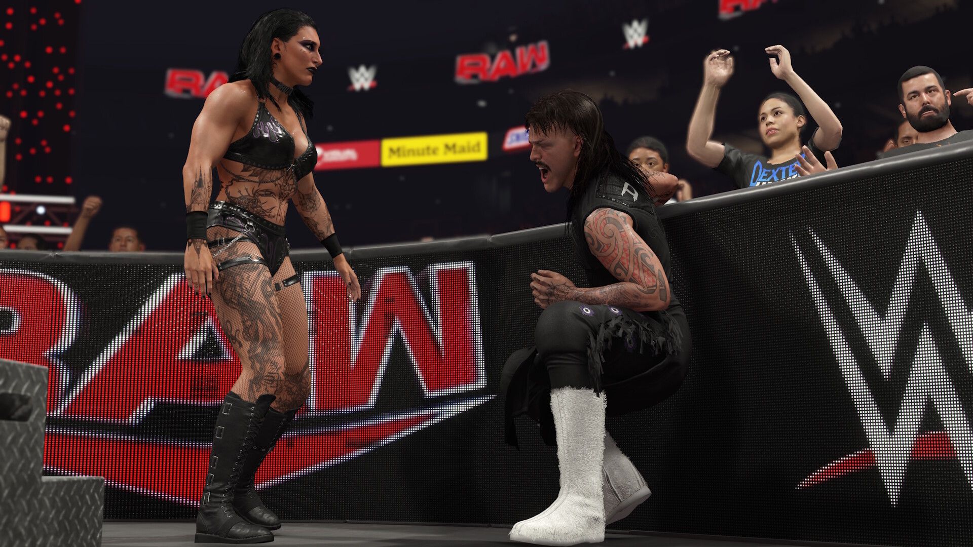 WWE Superstars show off WWE 2K25's new Intergender Match gameplay ...