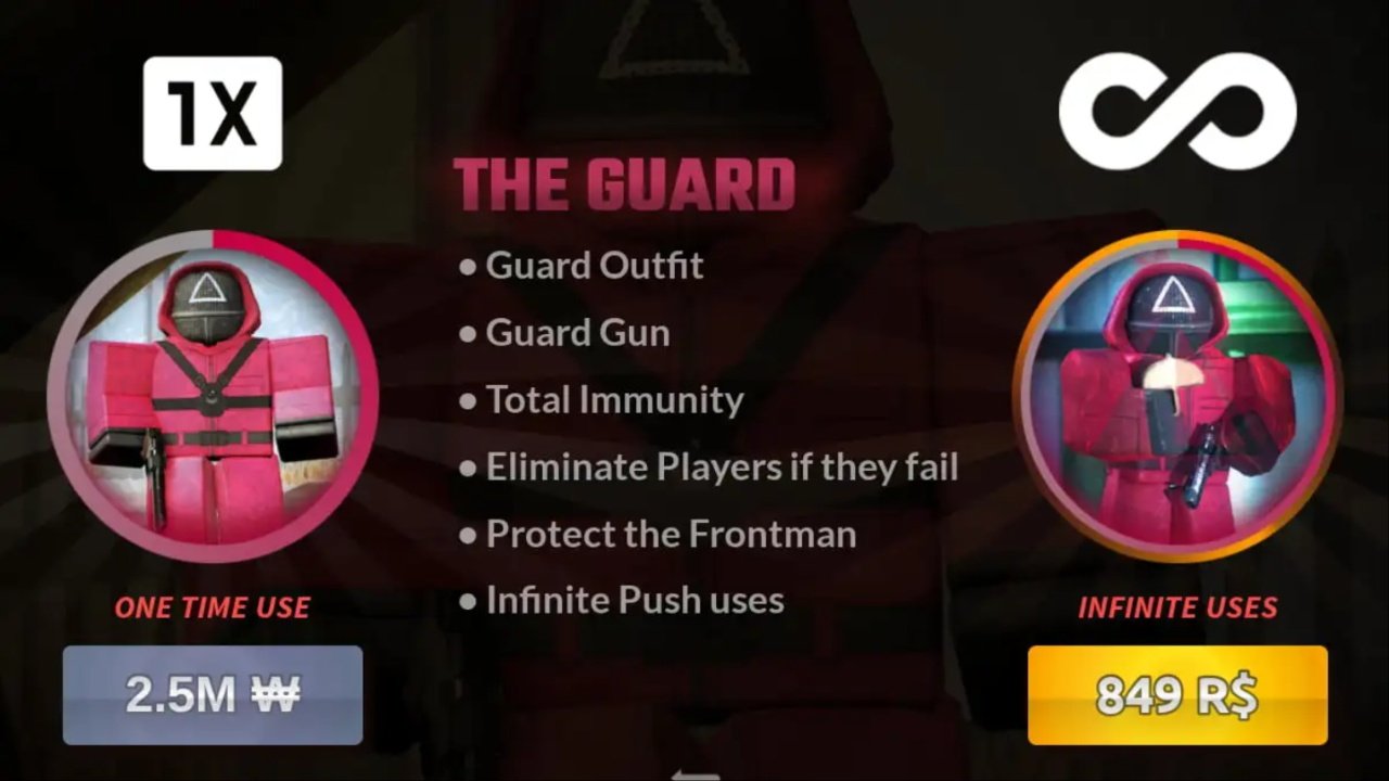 Everything to know about playing as a Guard in Shrimp Game