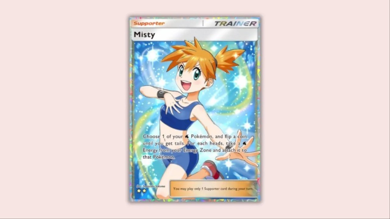 Pokemon TCG Pocket Misty card guide- How to get and card effect