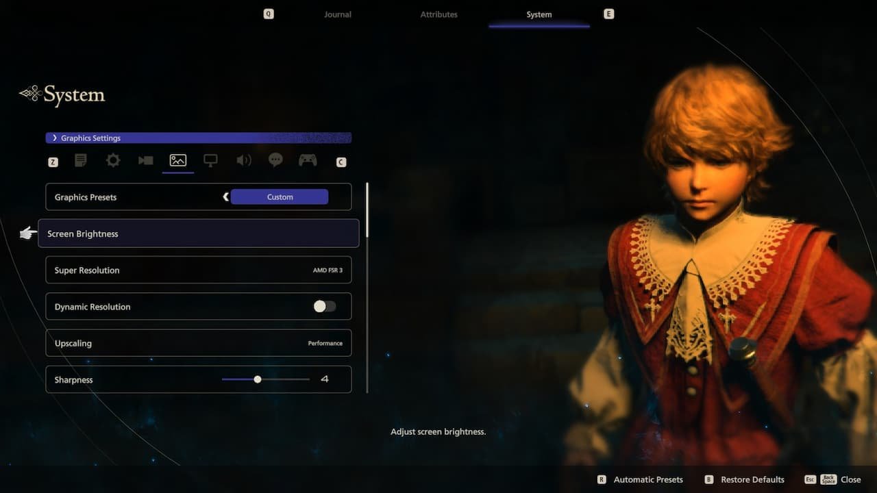 Best Final Fantasy 16 ROG Ally settings